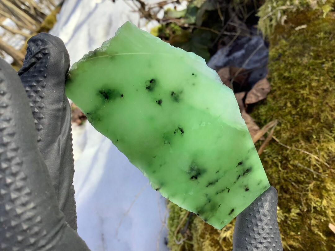 Nephrite Slab -jade/ Nephrite - Raw Jade - Jade Rough(nr - Etsy