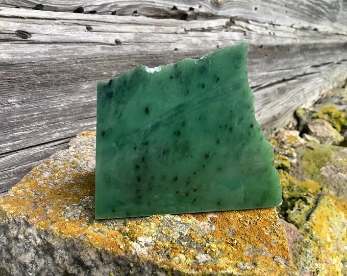 Nephrite Slab -jade/ Nephrite - Raw Jade - Jade Rough (nr 71) - Etsy