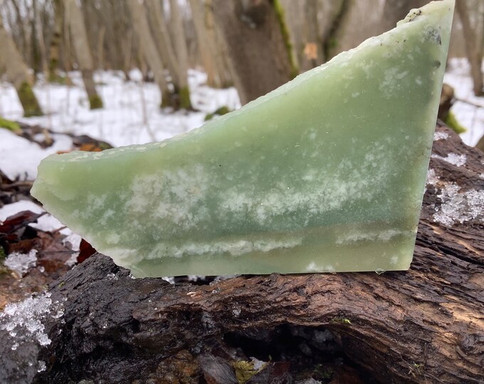 Nephrite Slab -jade/ Nephrite - Raw Jade - Jade Rough (nr 49) - Etsy