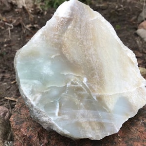 5.34 Lb Raw Jade - Jade Rough - Bar Jade - Rare Crystals Specimen ...