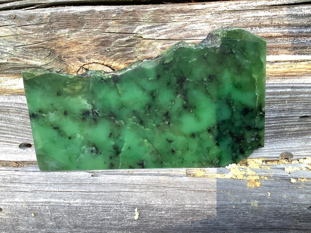 Nephrite Slab -jade/ Nephrite - Raw Jade (nr 78) - Etsy