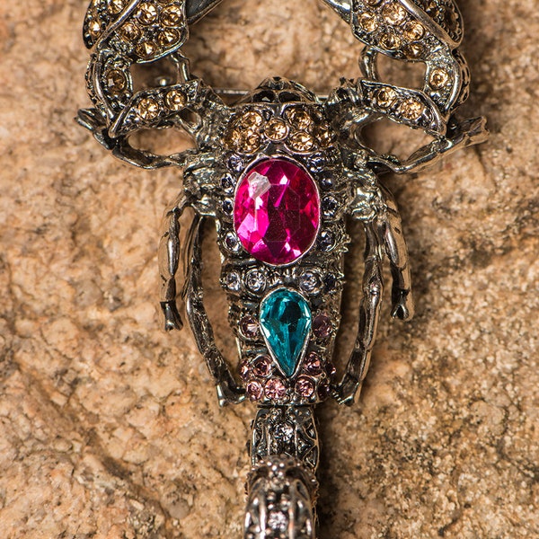 Scorpion Brooch - Etsy