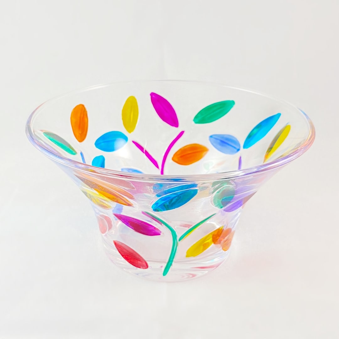 Venetian Glass Tree of Life Dish Handmade in Italy Colorful - Etsy