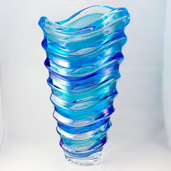 Murano Wave Vase - Etsy