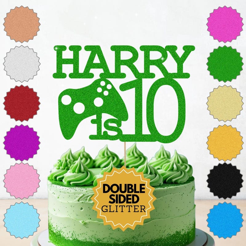 Gaming Cake Toppers 13 - Etsy UK