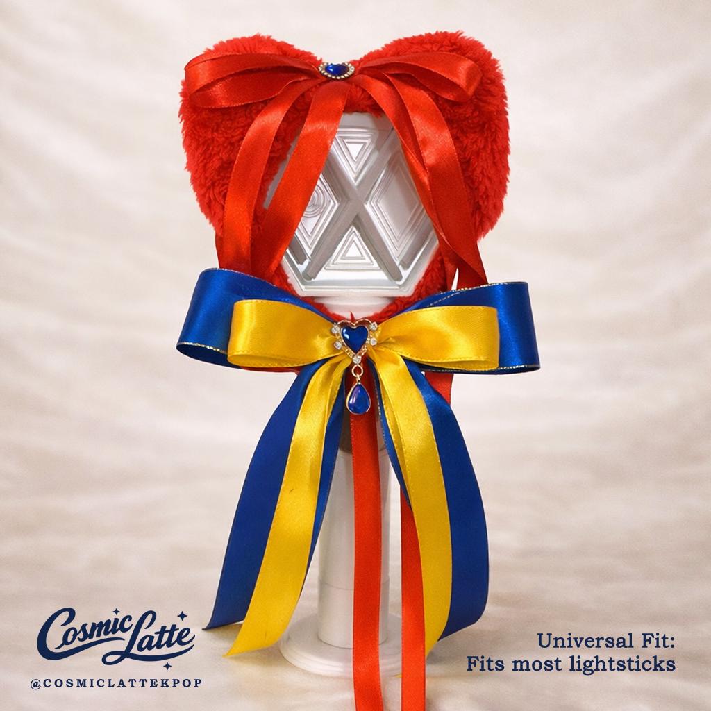 Concert Kpop Lightstick Bow Cover, Heart Shaped Kpop Fan Accessory ...