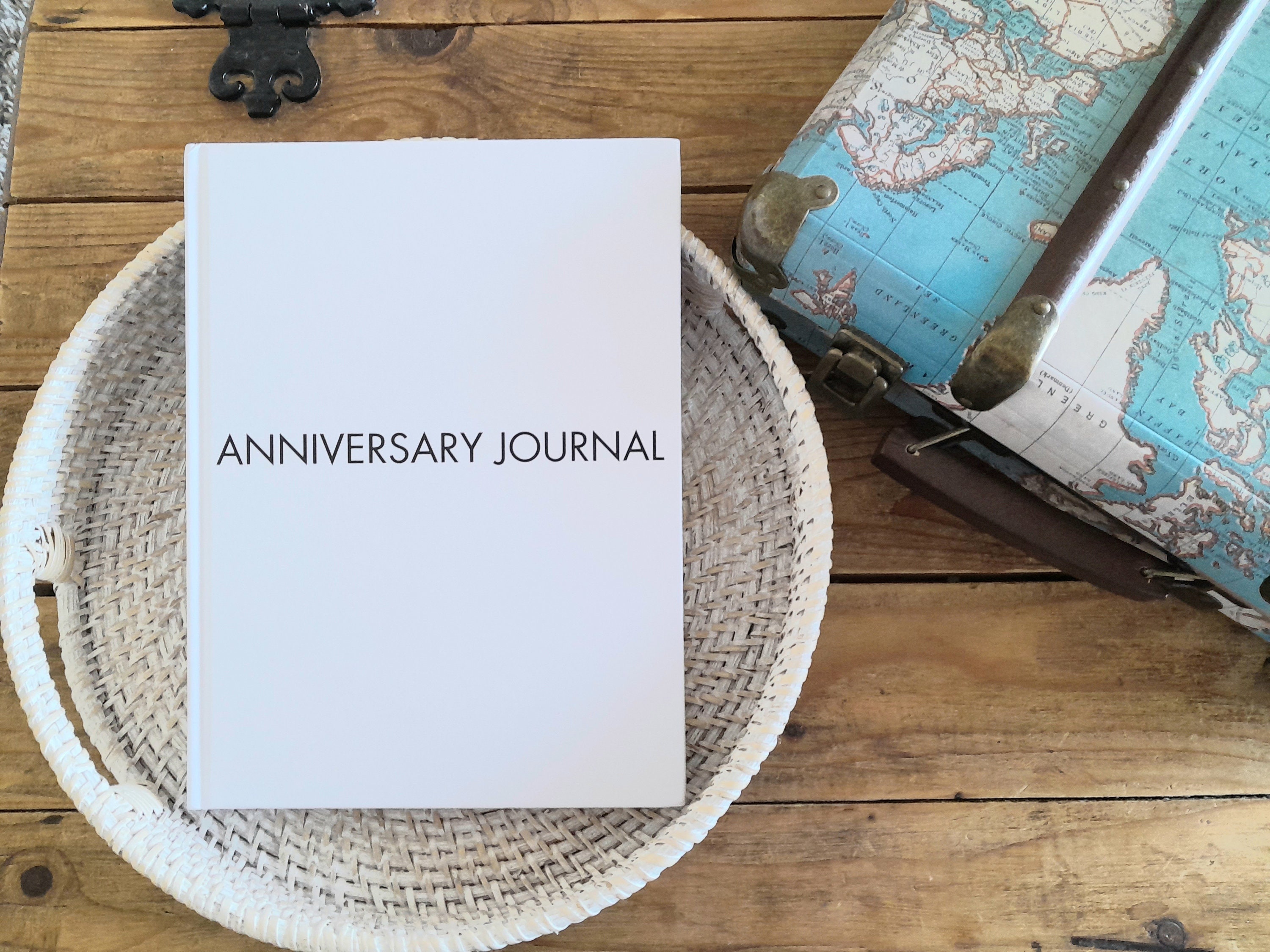 Anniversary Journal Paper Anniversary Personalised Gift Custom 1st ...