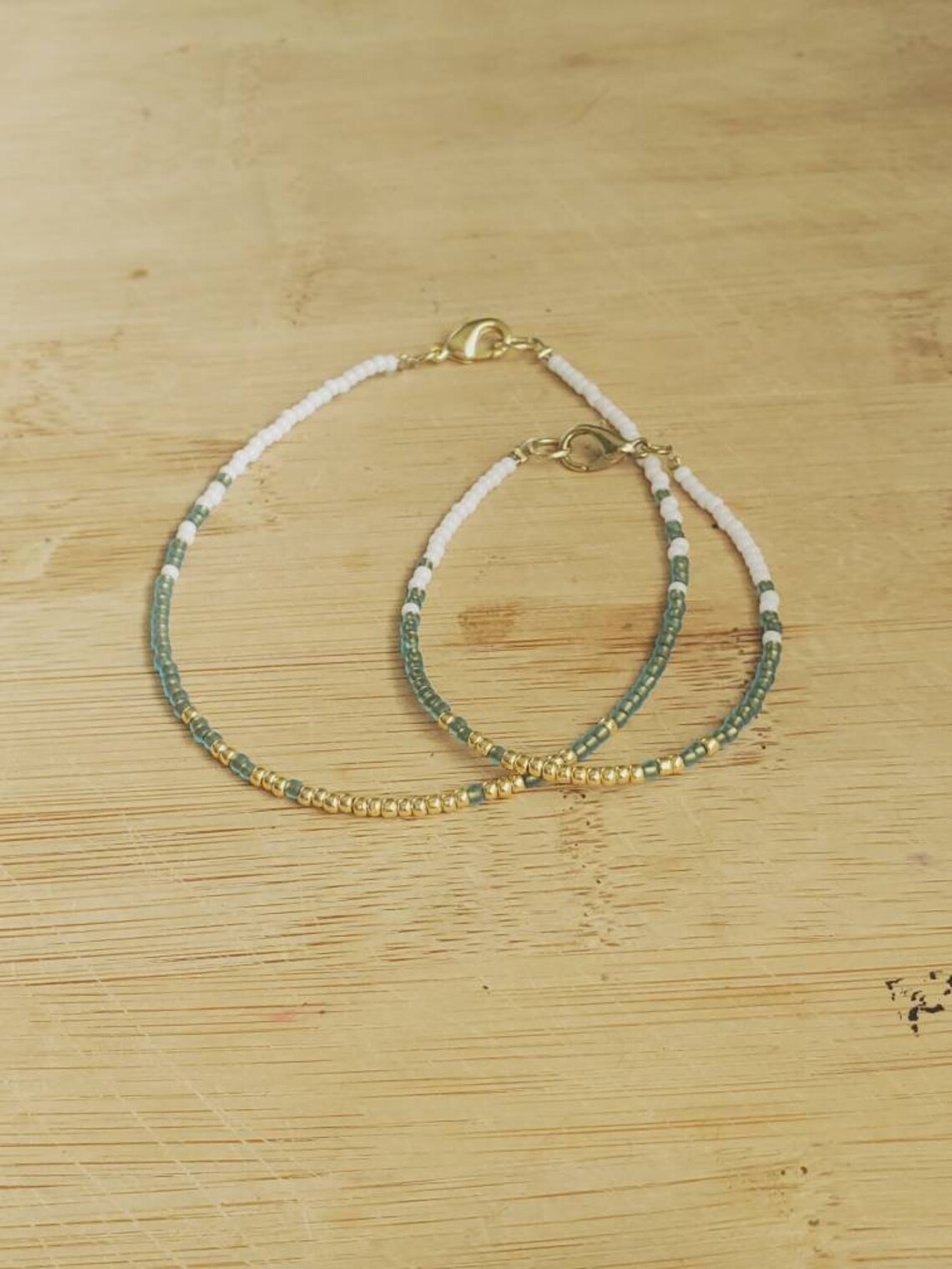 Mommy and Me Matching Anklets Grandma and Me Aunt and Me - Etsy