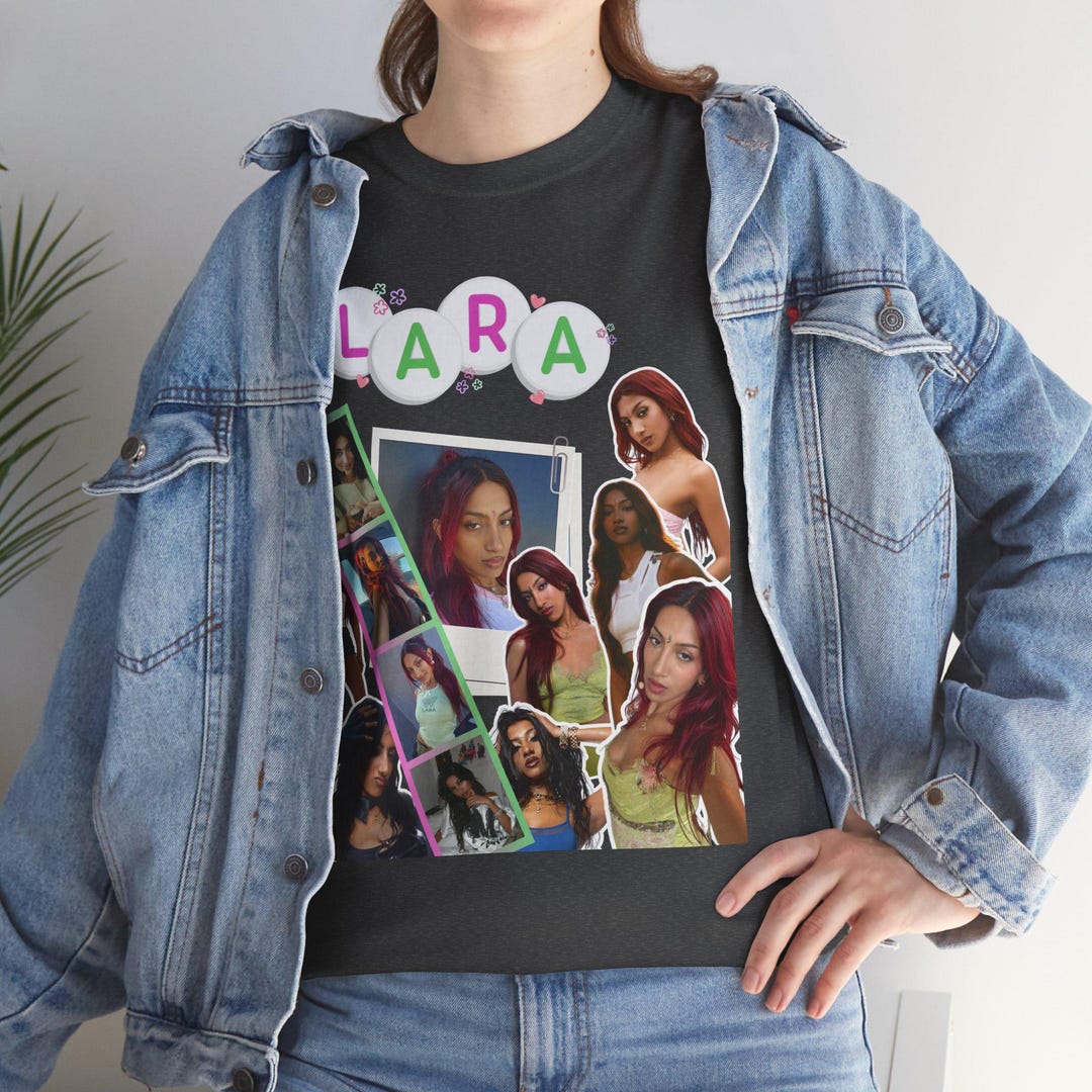 Cute Lara Katseye Unisex Heavy Cotton T-shirt Lara Katseye Shirt Kpop ...