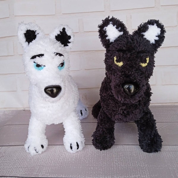 Realistic Wolf Plush - Etsy