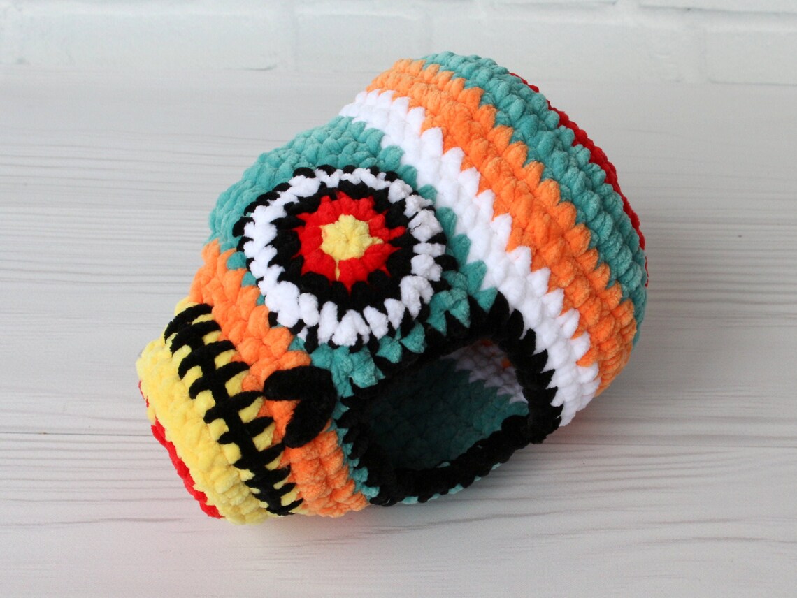 Leopard Gecko Hide Crocheted Skull Reptile Ancient | Etsy