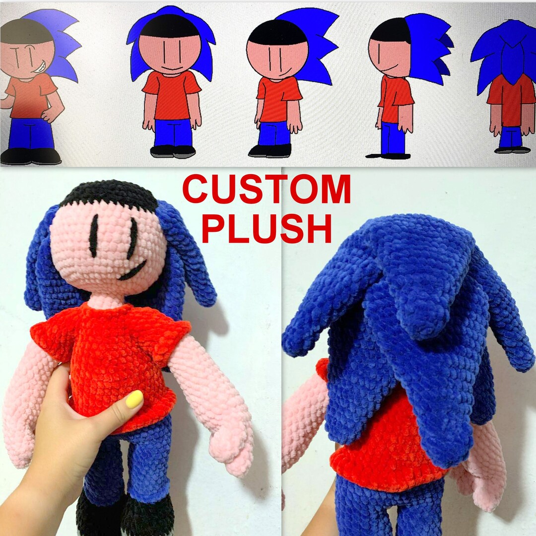 Customized Animals, Crochet Custom Plushies 10", Selfies to Plush, Turn ...