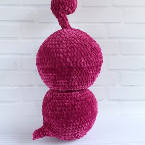 Quinn the Questioning Quail, Crocheted Plush From Drawing, Astute Hoot ...