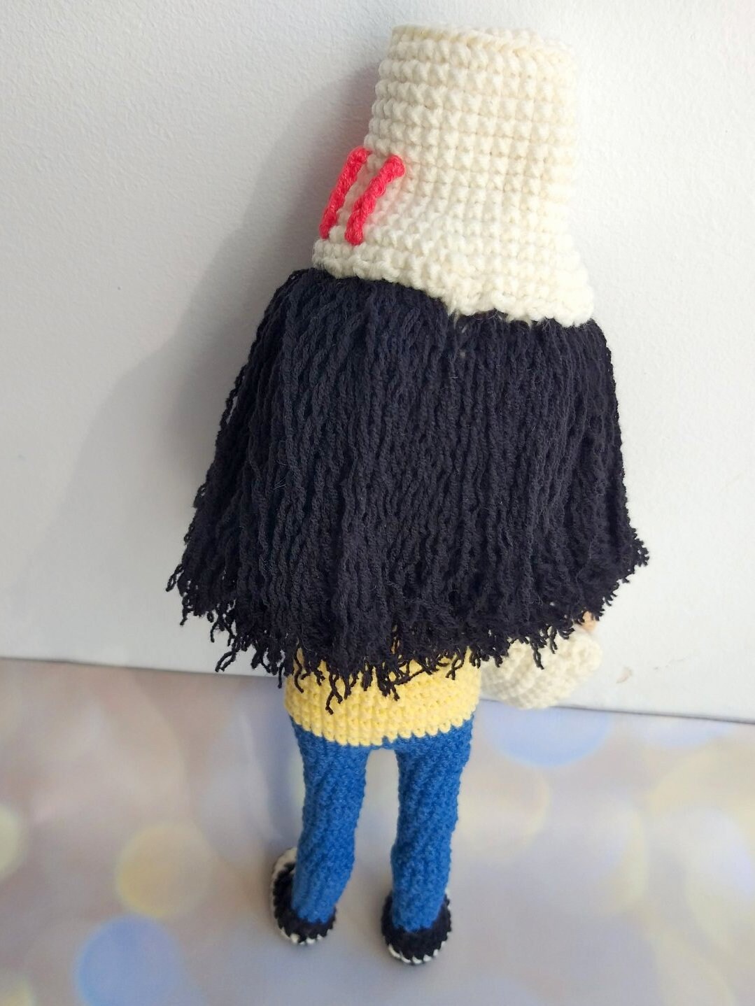 Custom plush doll Buckethead inspired crochet natural figure | Etsy