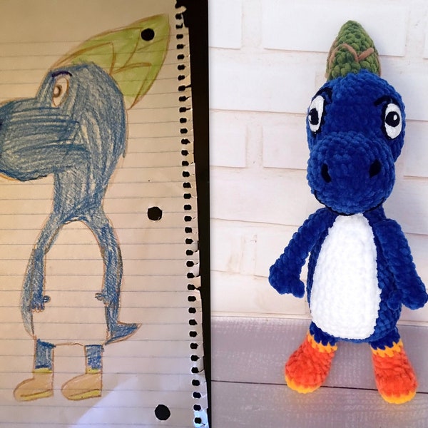 Stuffed Animal From Drawing - Etsy