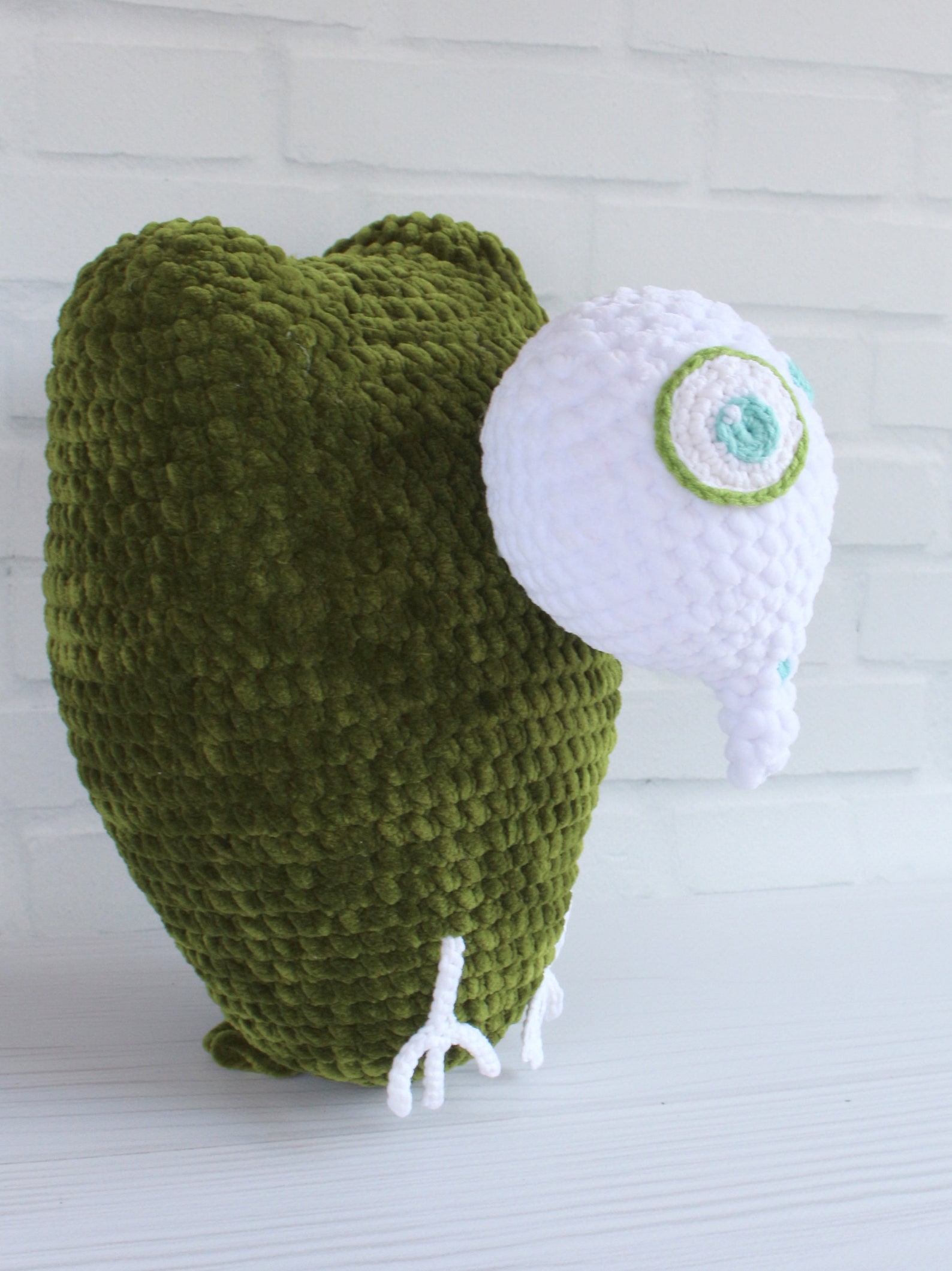 Vern the Visualizing Vulture Crocheted Plush From Drawing | Etsy