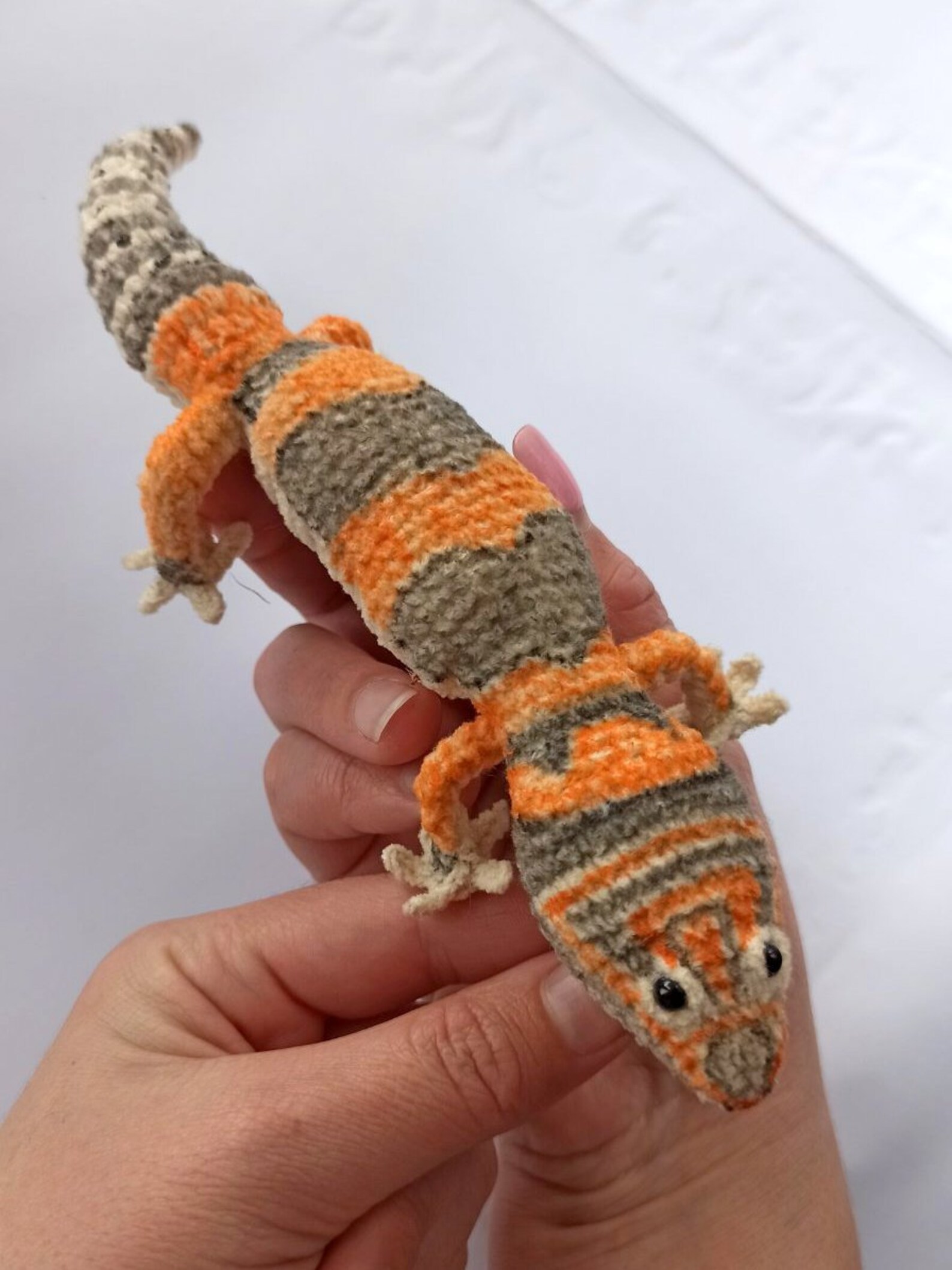 Leopard Gecko Plush Crocheted Remember Replica Custom - Etsy Australia