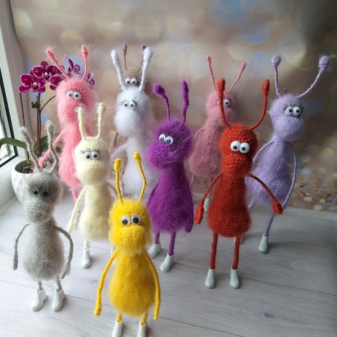 Cockroaches Plush in Shoes, Crochet Personalized Art Toys, Cockroach ...