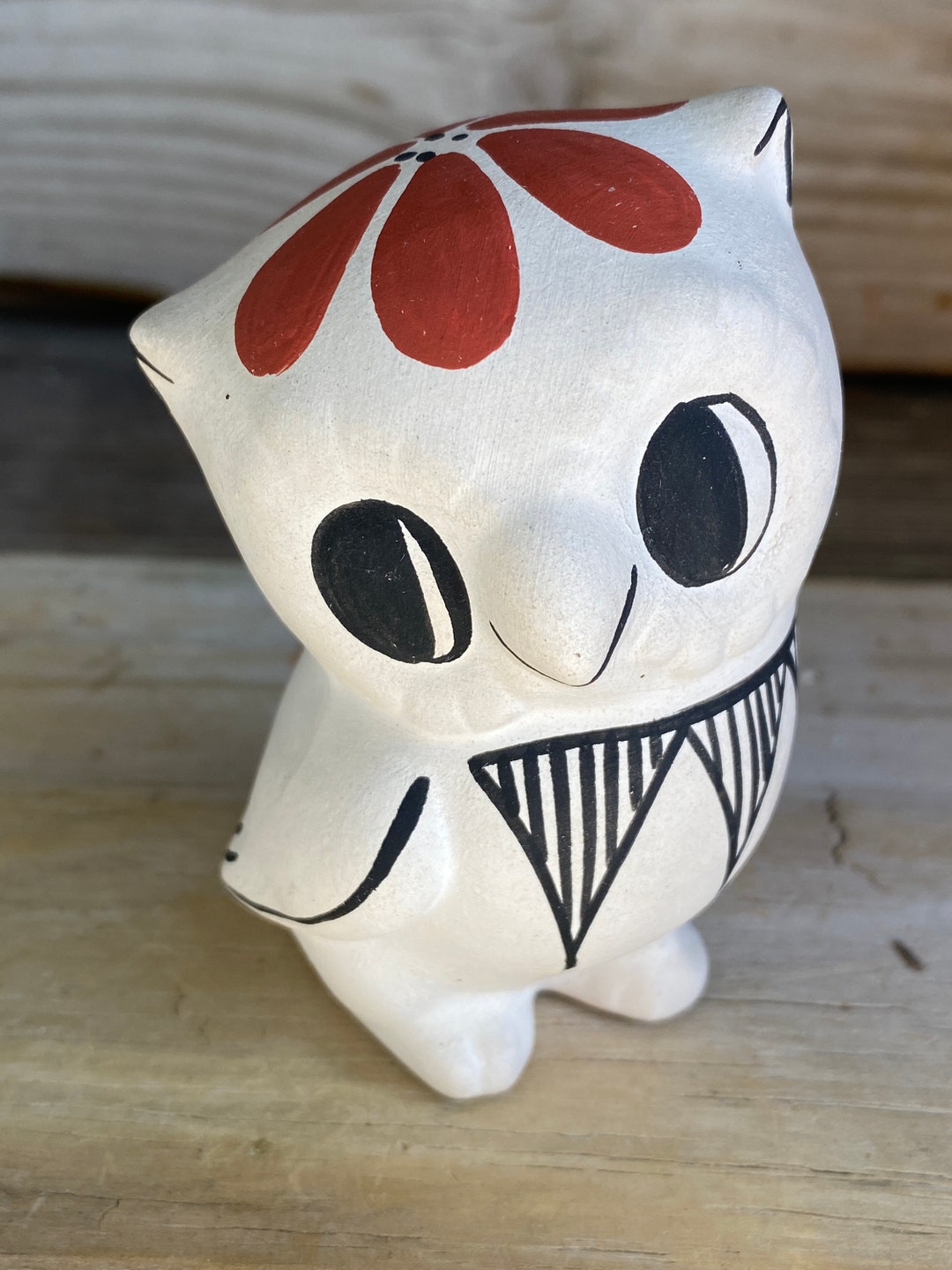 Owl/animal Pottery, Figurine by Acoma Artist, Chino - Etsy