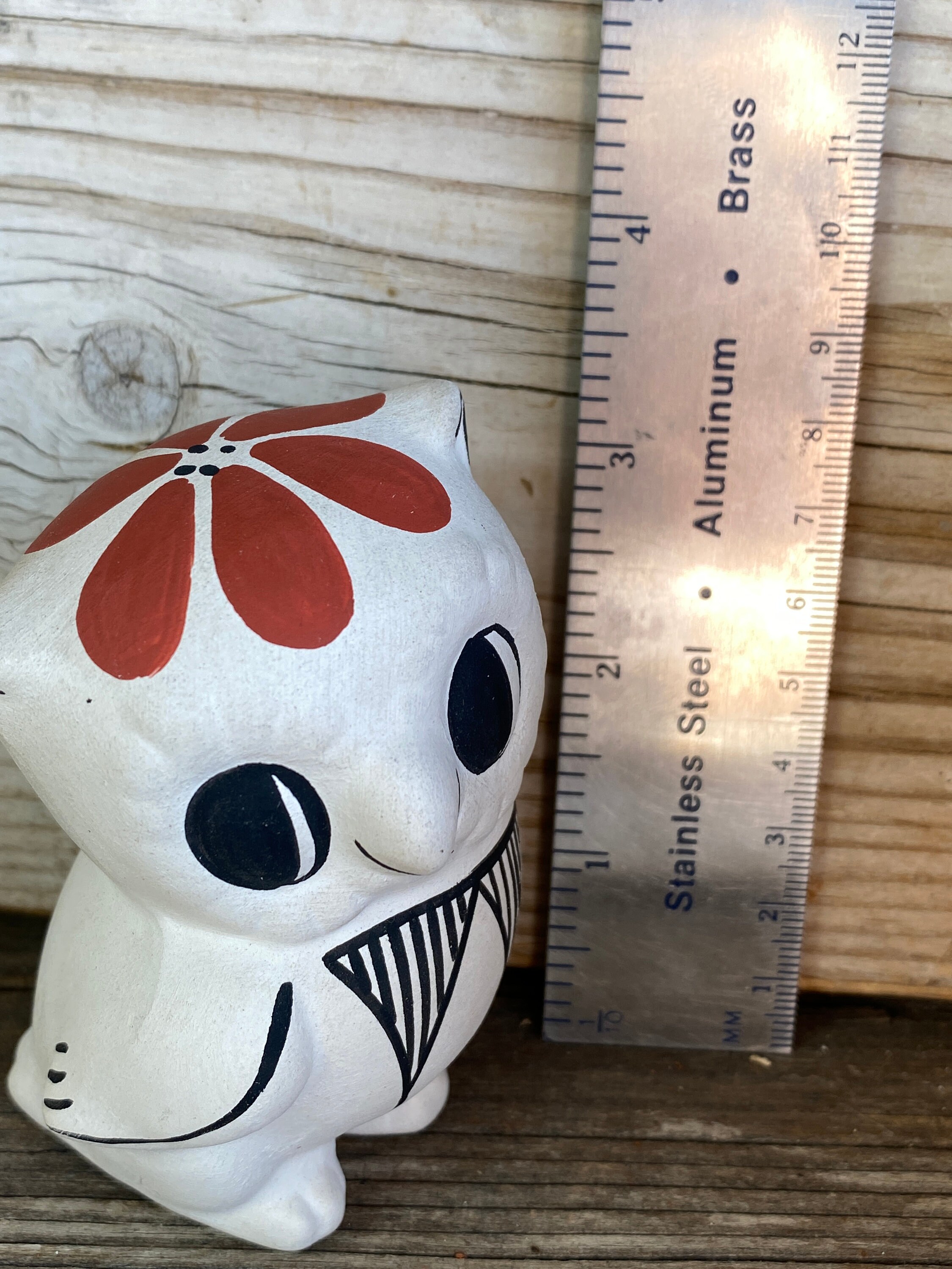 Owl/animal Pottery, Figurine by Acoma Artist, Chino - Etsy