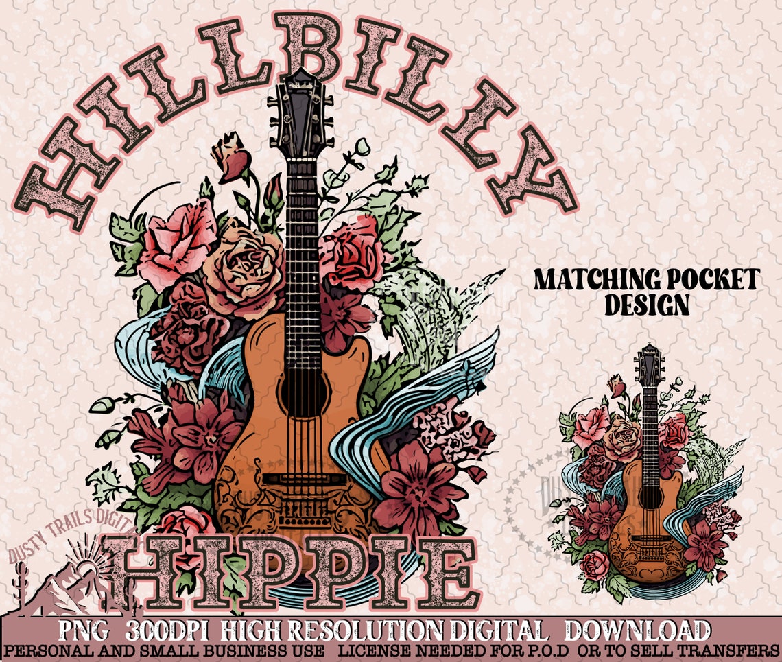 Western, Hillbilly Hippie, Digital Download, Country Png, Desert Png ...
