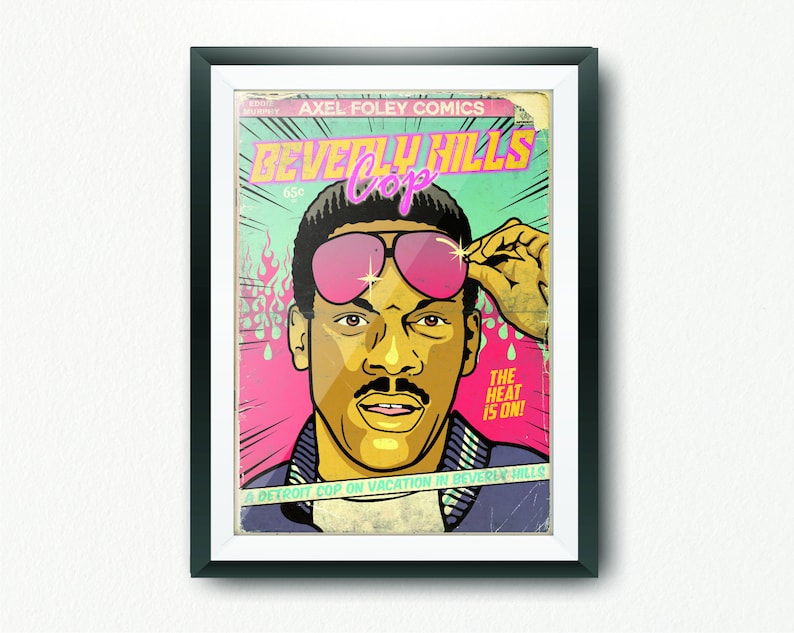 Beverly Hills 80s Cop Movie Inspired Limited Edition Print - Classic ...