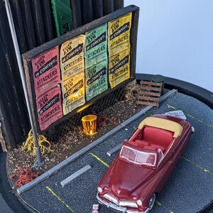 Streets of Fire, Ellen Aim Diorama Lamp Limited Edition Piece. - Etsy