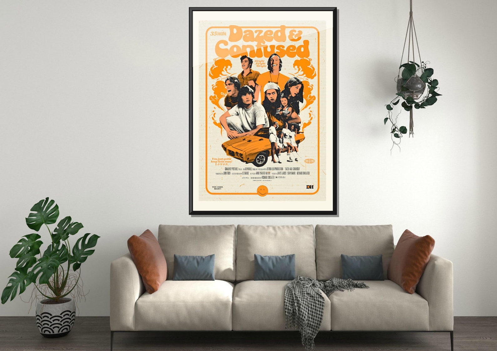 Dazed and Confused Movie Poster: 1990s Retro Film Art - Etsy UK