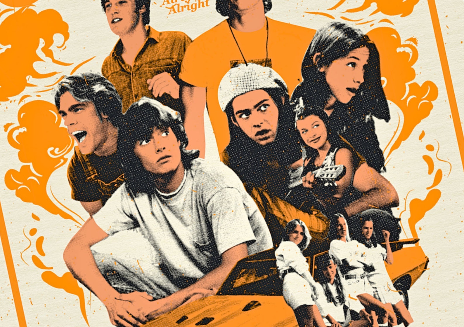 Dazed and Confused Movie Poster: 1990s Retro Film Art - Etsy UK