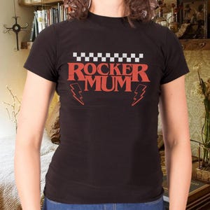 Rocker Mom, Rock N Roll Mum Limited Edition Shirt. Trendy, Hipster ...