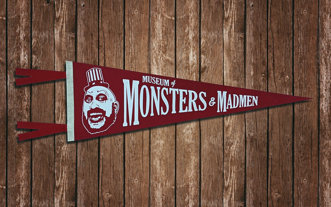 Horror Movie Inspired, Vintage Themed Pennant Flag - Limited Edition - Etsy