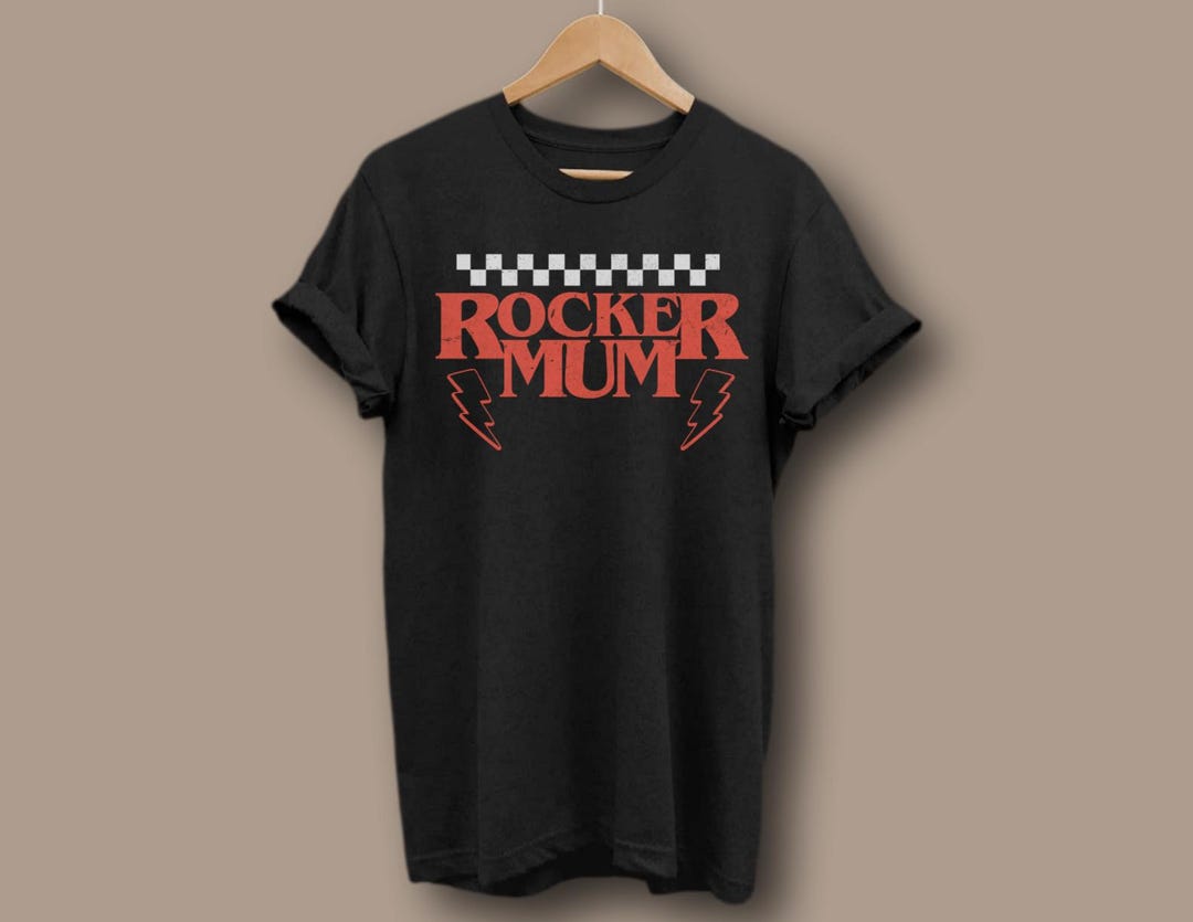 Rocker Mom, Rock N Roll Mum Limited Edition Shirt. Trendy, Hipster ...