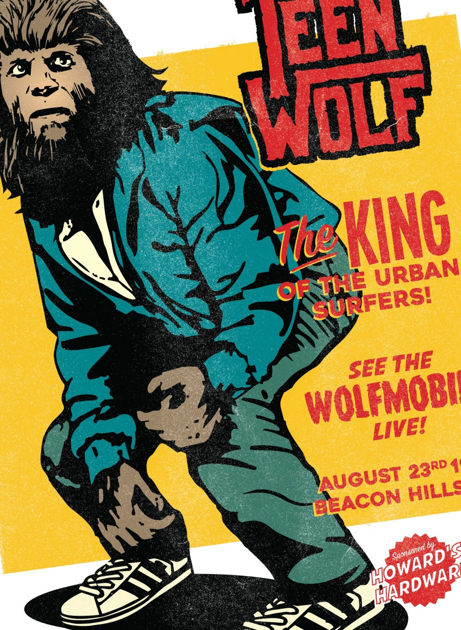 Teen Wolf. 80s Cult Classic. Limited Edition Shirt. | Etsy