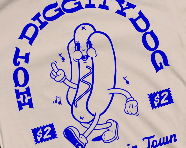 Hot Digity Dog Limited Edition Shirt (cult, Junk Food, Cool, Mascot ...