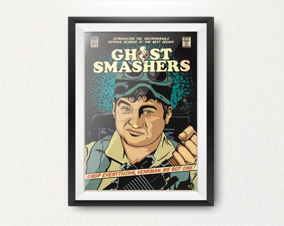 80s Ghost Comedy Movie Inspired Limited Edition Print. 1984 - Etsy