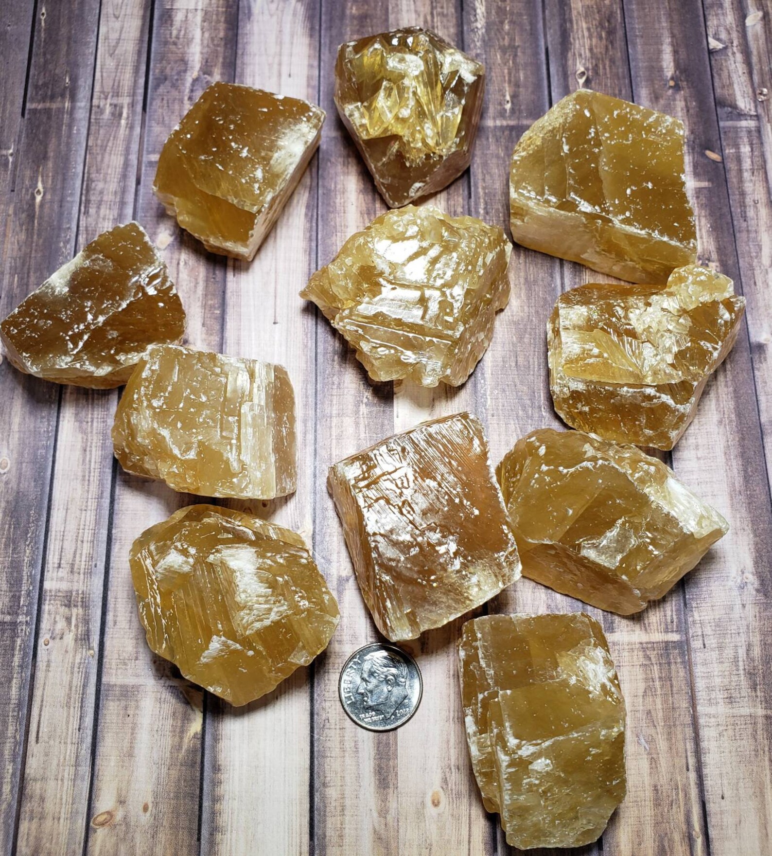 Calcite-raw Honey Calcite-golden Honey Calcite Chunks - Etsy