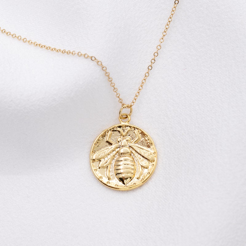 Bee Necklace - Etsy