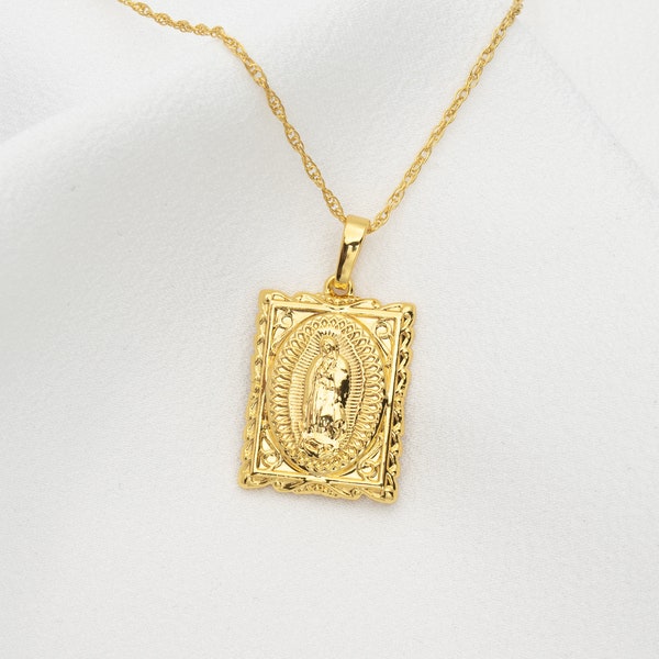 Mother Mary Necklace - Etsy