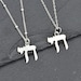 Sterling Silver Chai Necklace, Chai Medallion, Bat Mitzvah Hanukkah ...