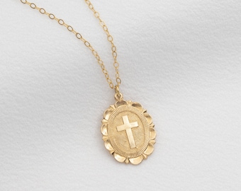 Cross Medallion - Etsy