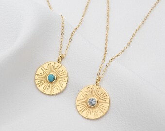 Turquoise Medallion - Etsy