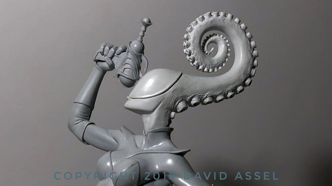 19" Vesper the Otherworldly Unassembled MODEL KIT by Creature Geist - Etsy