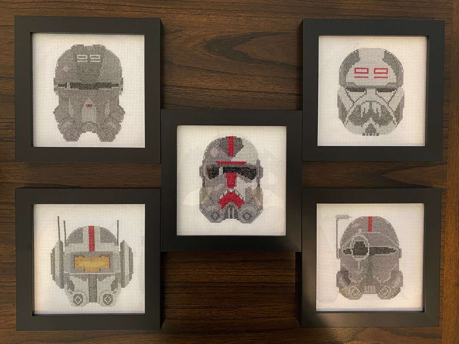 The Bad Batch Hunter Printable Cross Stitch Pattern - Etsy