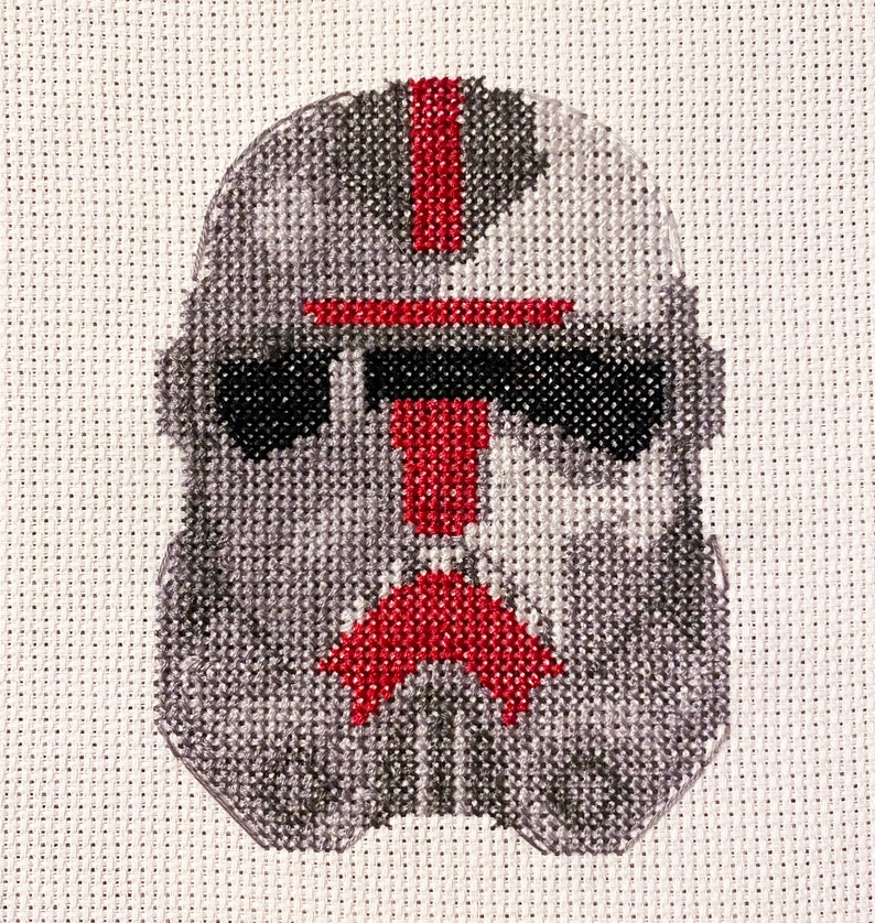 The Bad Batch Hunter Printable Cross Stitch Pattern - Etsy