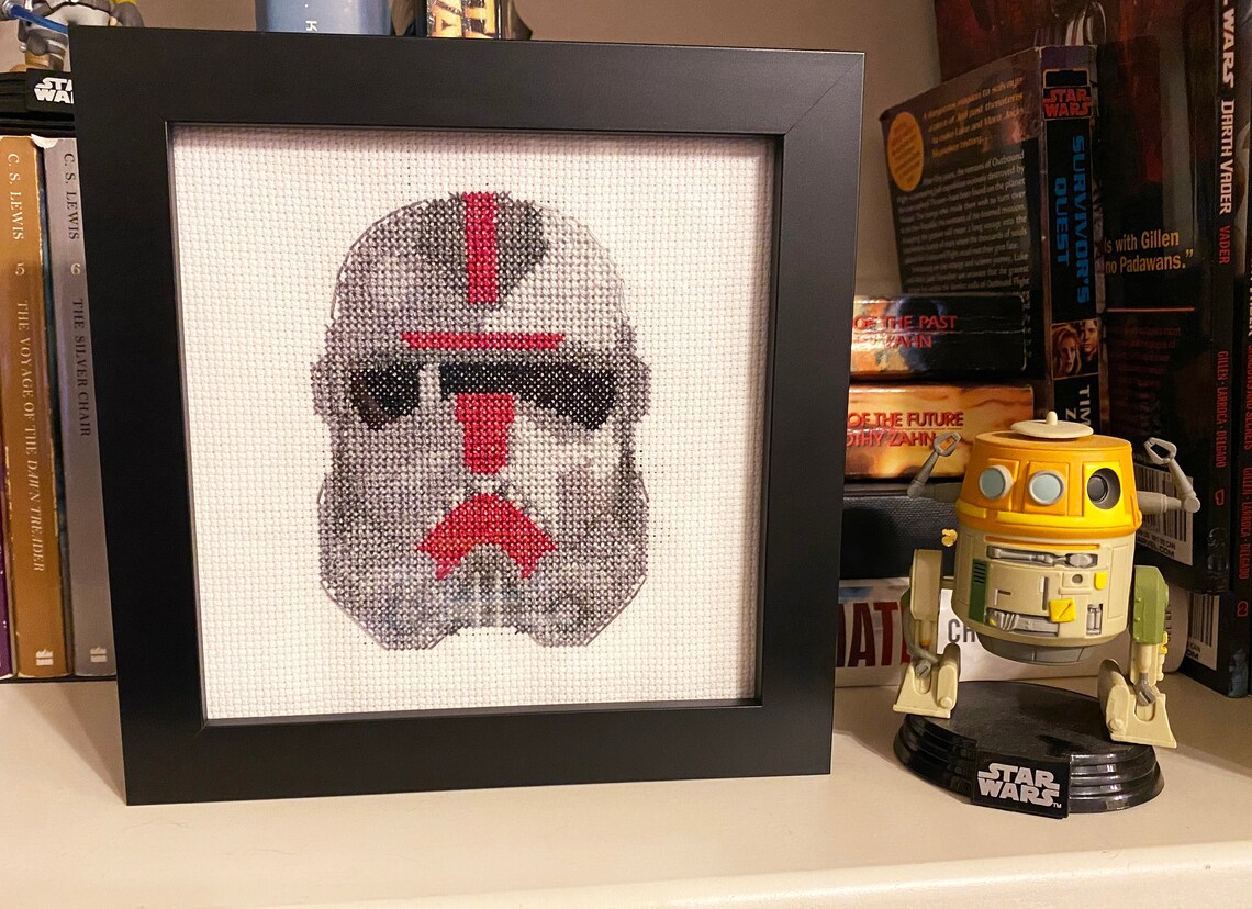 The Bad Batch Hunter Printable Cross Stitch Pattern - Etsy