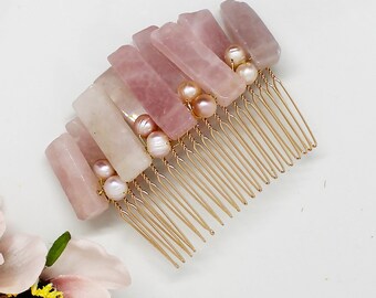 Quartz Hair Comb | Etsy