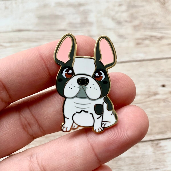 Bulldog Pin - Etsy