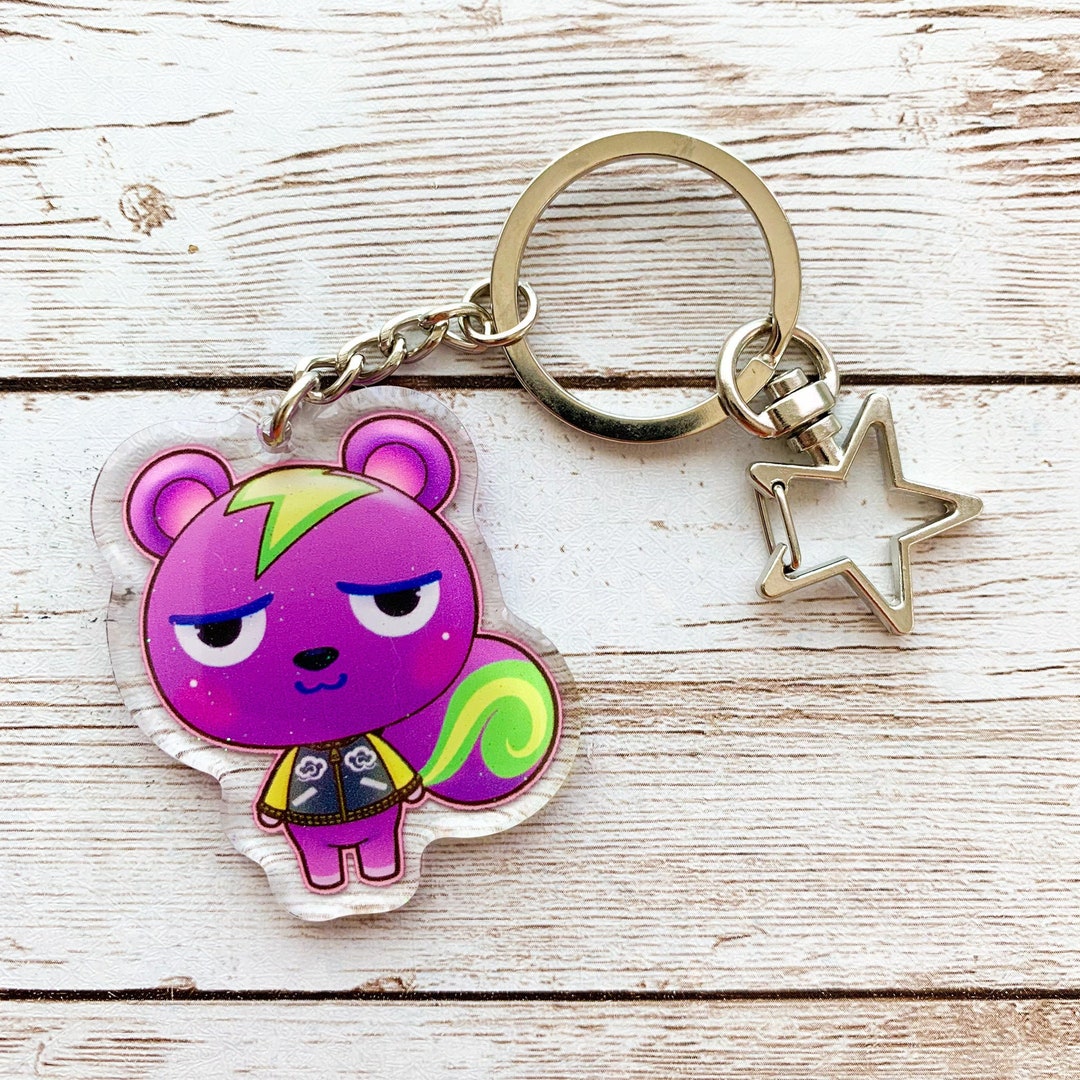 Static ACNH Double Sided Acrylic Key Chain / Animal Crossing / - Etsy