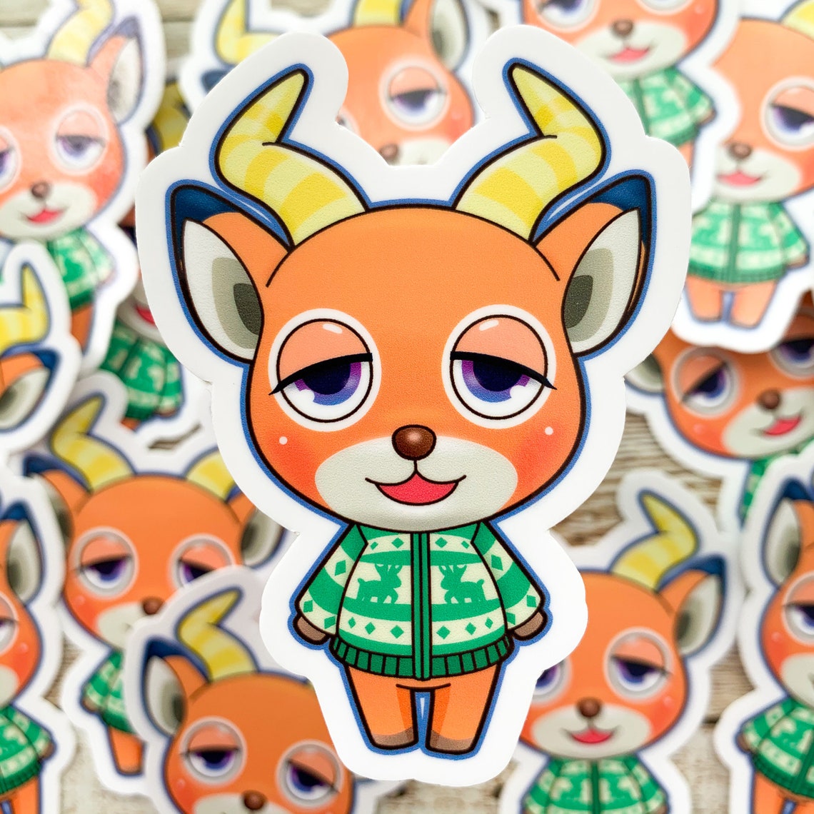 Beau Animal Crossing Vinyl Sticker / New Horizons / ACNH / - Etsy