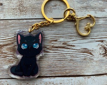 Cat Key Chain | Etsy
